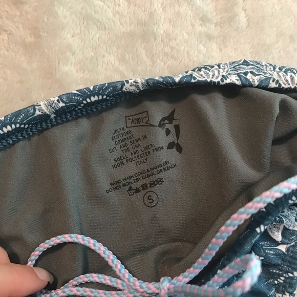 Swim | Rare Lotus Flower Print Jolyn Bottoms | Poshmark